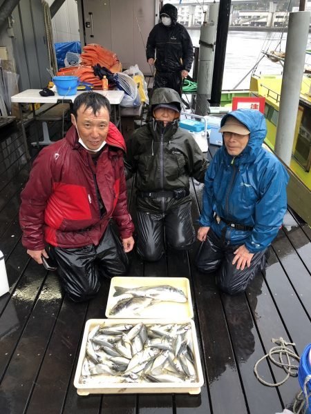 アジの釣果｜2023年3月26日｜荒川屋（神奈川県/金沢八景平潟）｜キャスティング釣り船予約