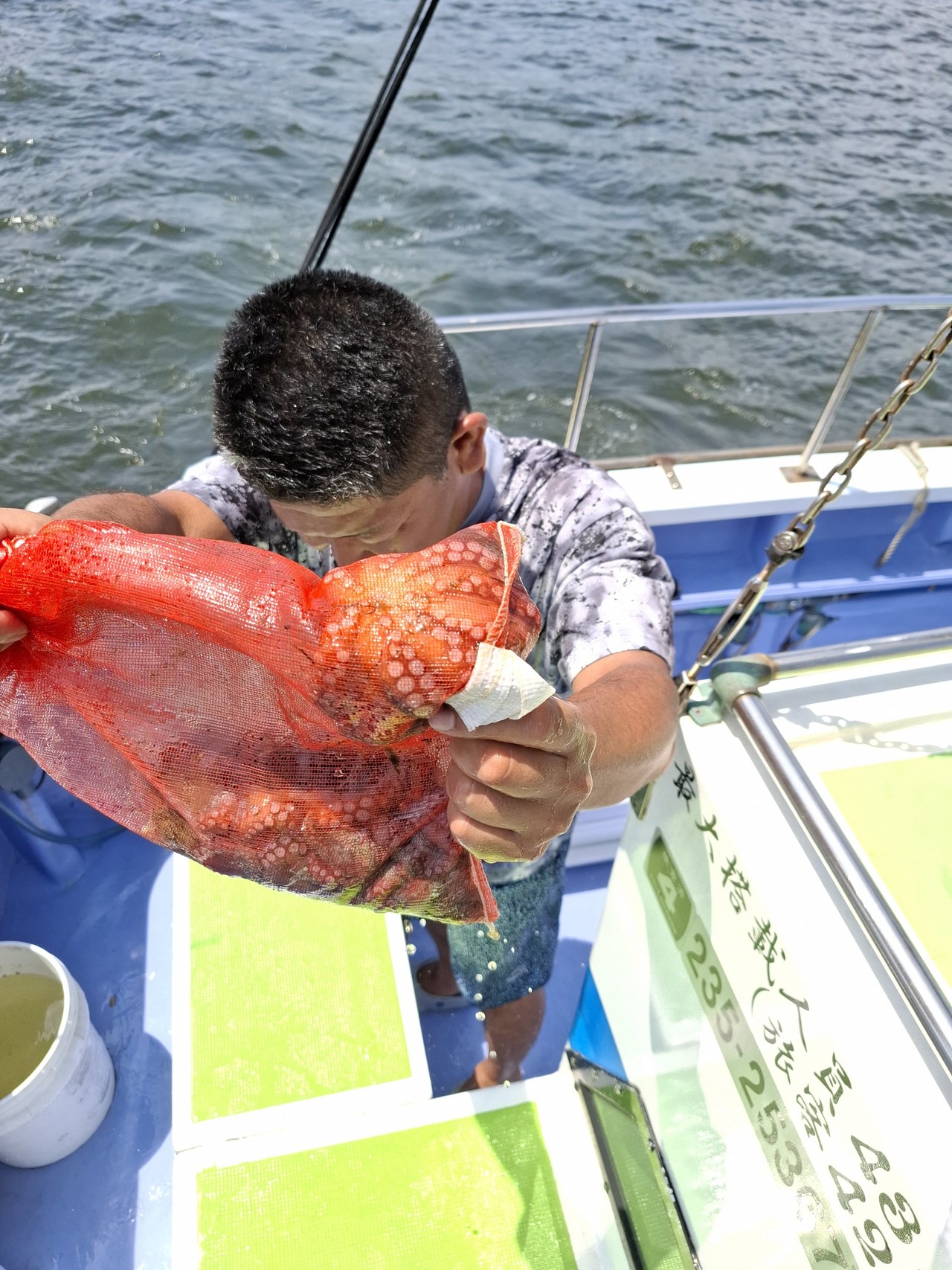 タコの釣果｜2024年7月21日｜洋平丸（千葉県/真間川）｜キャスティング釣り船予約