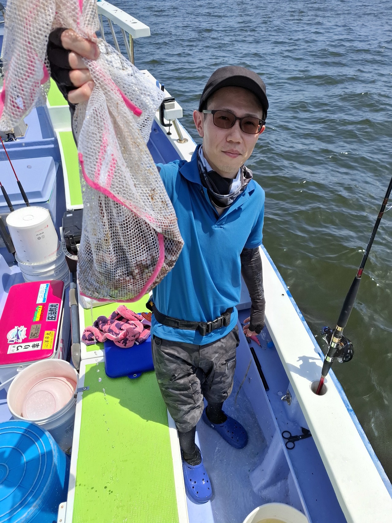 タコの釣果｜2024年7月21日｜洋平丸（千葉県/真間川）｜キャスティング釣り船予約